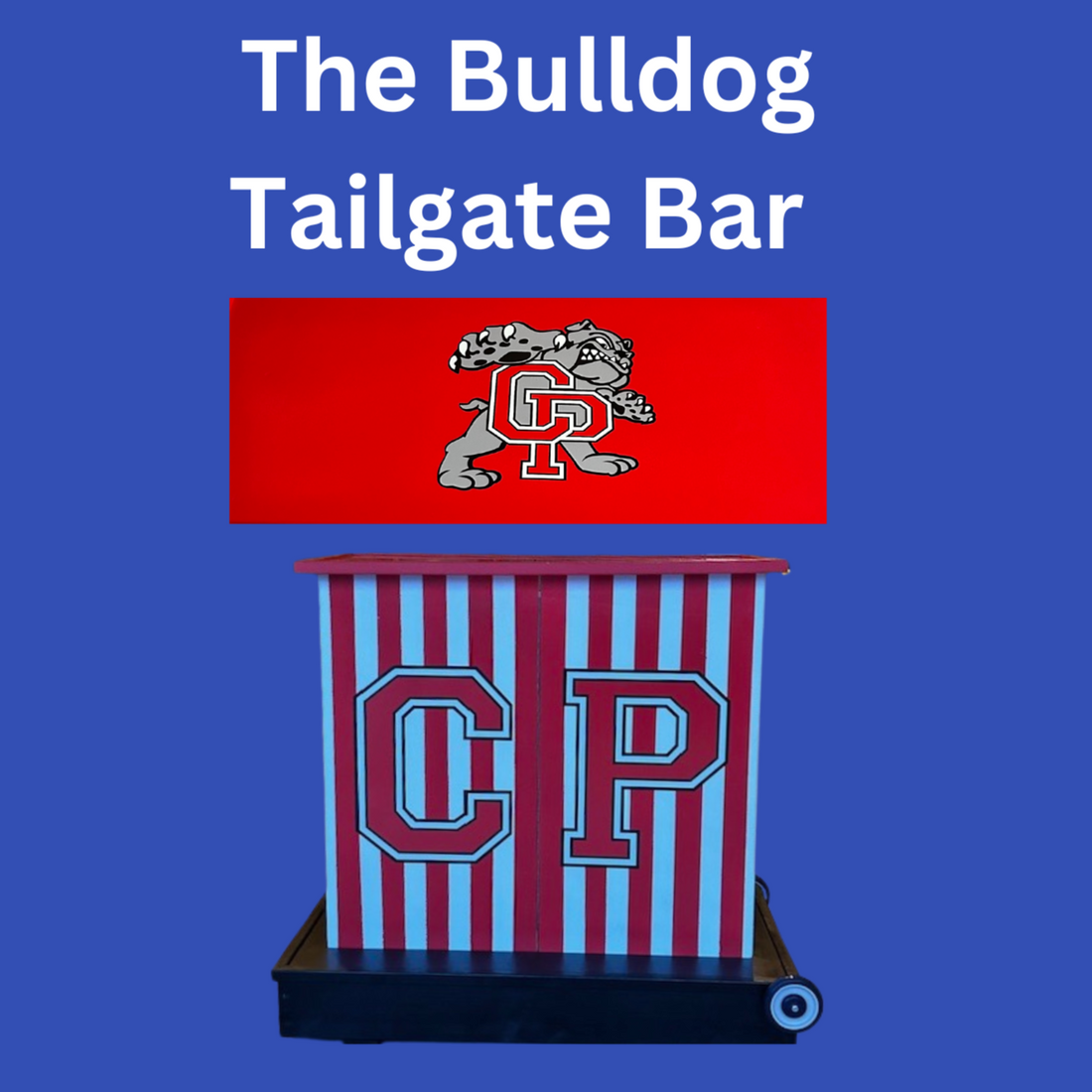 Crown Point Bulldog Tailgate Bar | Go Bulldogs | Portable Pubs – The ...